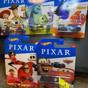 Mattel | Toys | Collector Set Entire Collection Of Disney Pixar Set 5 ...